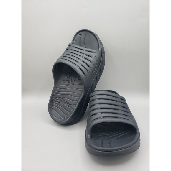 Hoka One One | Shoes | Hoka Ora Recovery Womens Blue Eva Open Toe Slide ...